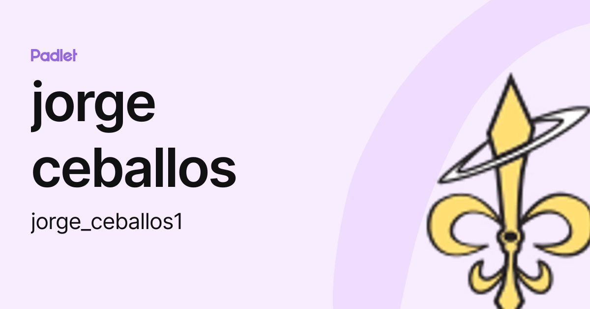 jorge ceballos (jorge_ceballos1) profile | Padlet