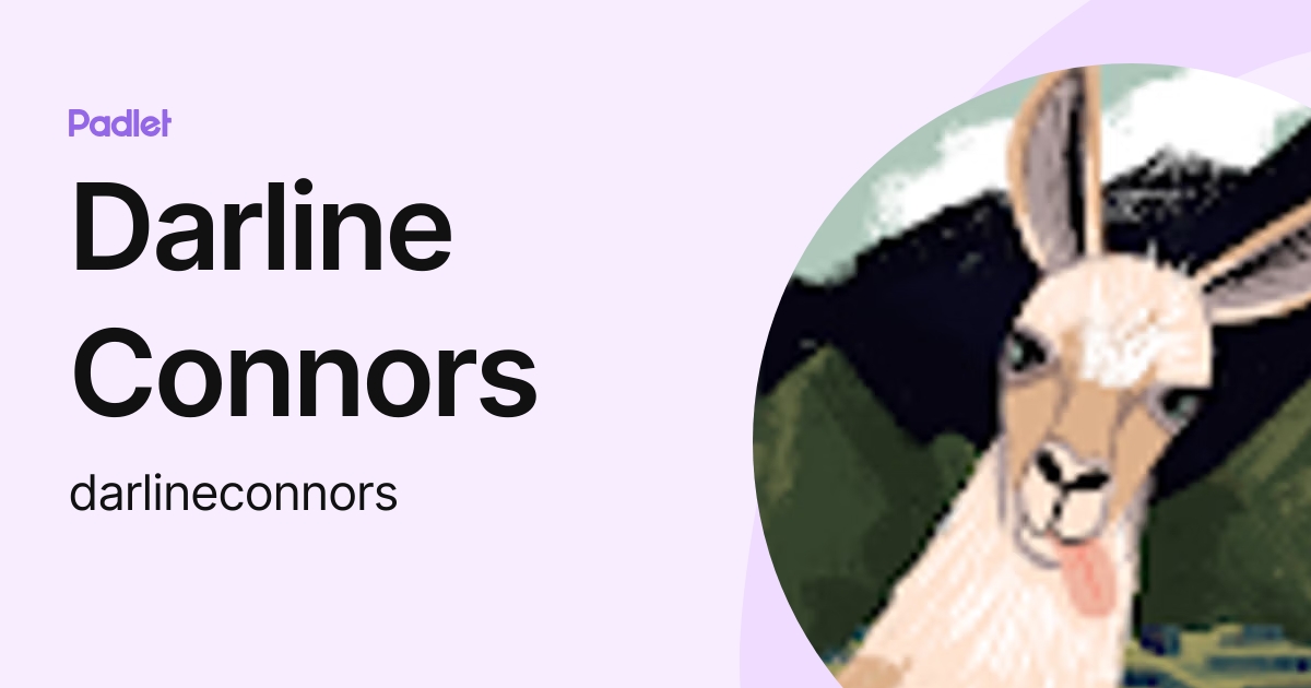 Darline Connors (darlineconnors) profile | Padlet