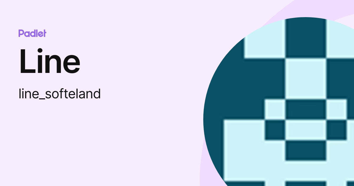 Line (line_softeland) profile | Padlet