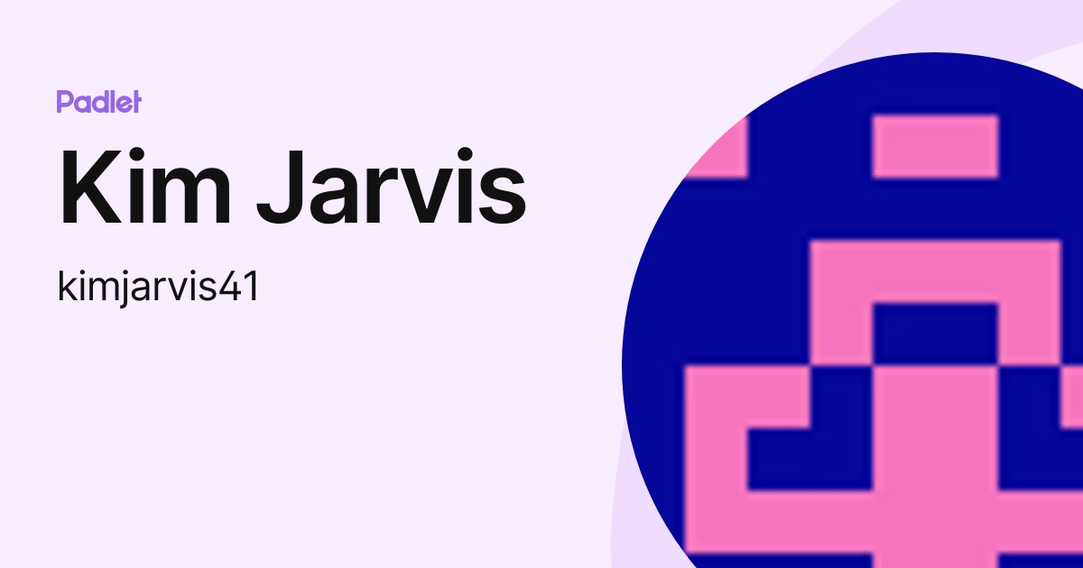 Kim Jarvis (kimjarvis41) profile | Padlet