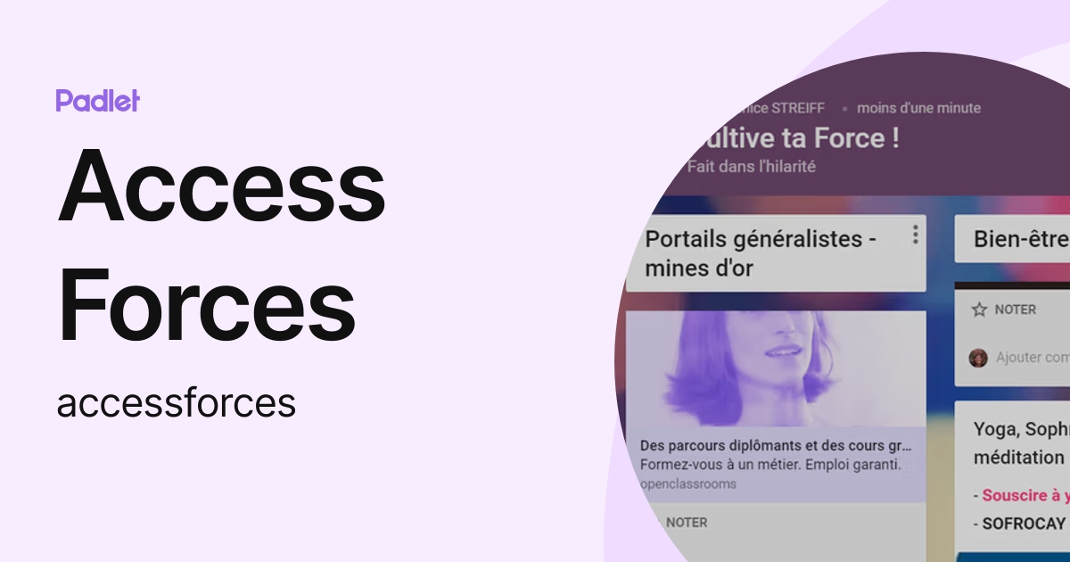Access Forces (accessforces) profile | Padlet
