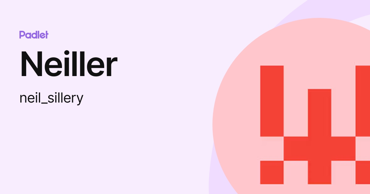 Neiller (neil_sillery) profile | Padlet