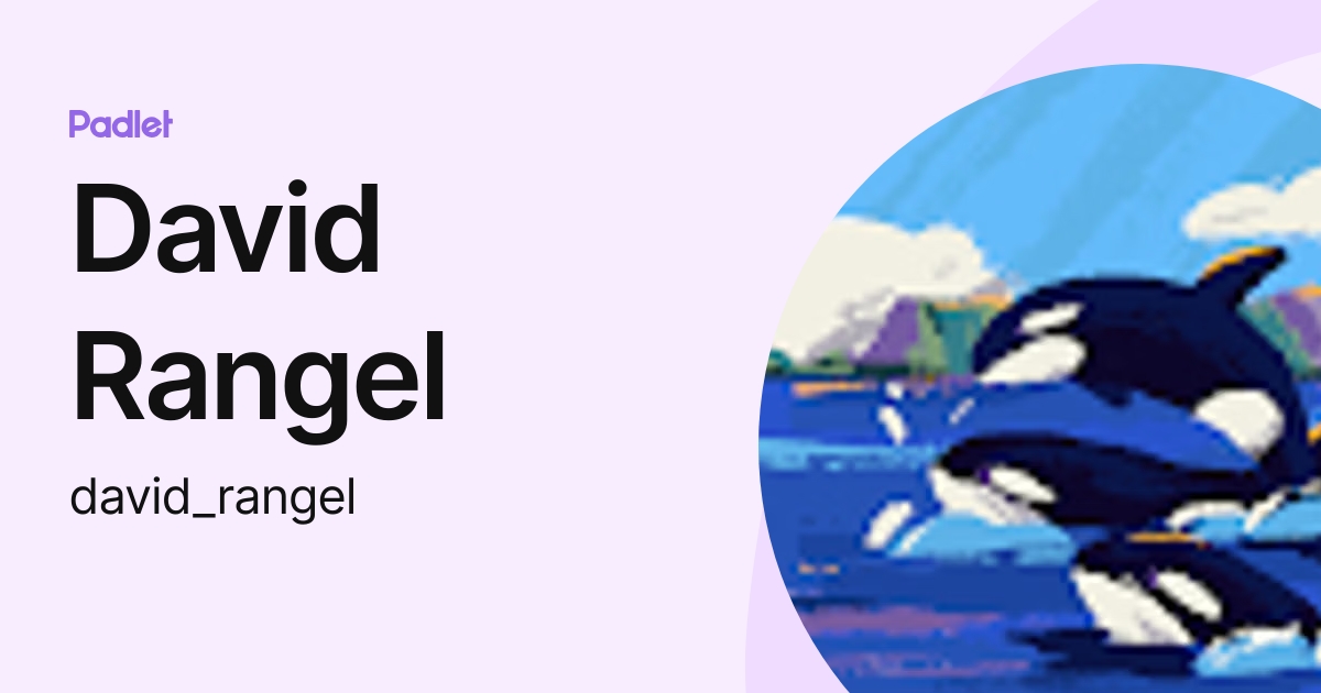 David Rangel (david_rangel) profile | Padlet