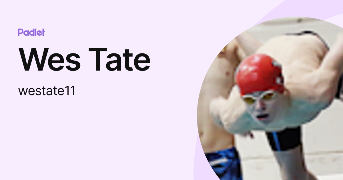 Wes Tate (westate11) profile | Padlet