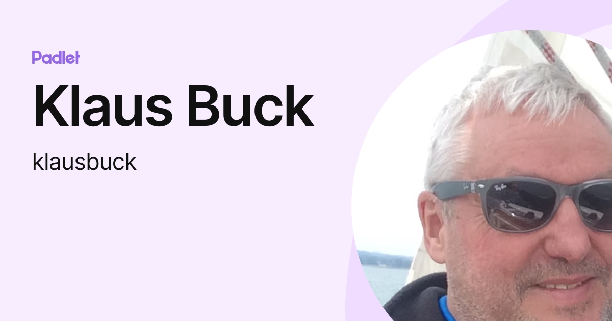 Klaus Buck (klausbuck) profile | Padlet