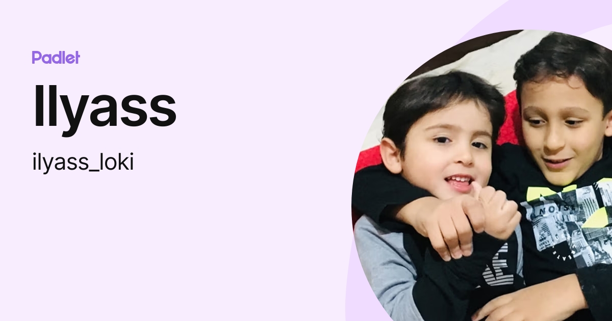 Ilyass (ilyass_loki) profile | Padlet