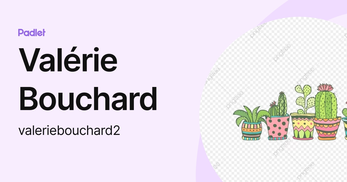 Valérie Bouchard Valeriebouchard2 Profile Padlet