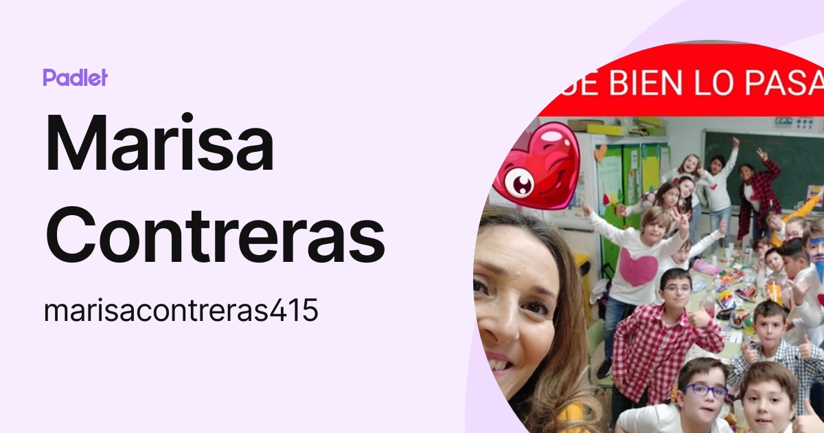 Marisa Contreras (marisacontreras415) perfil | Padlet