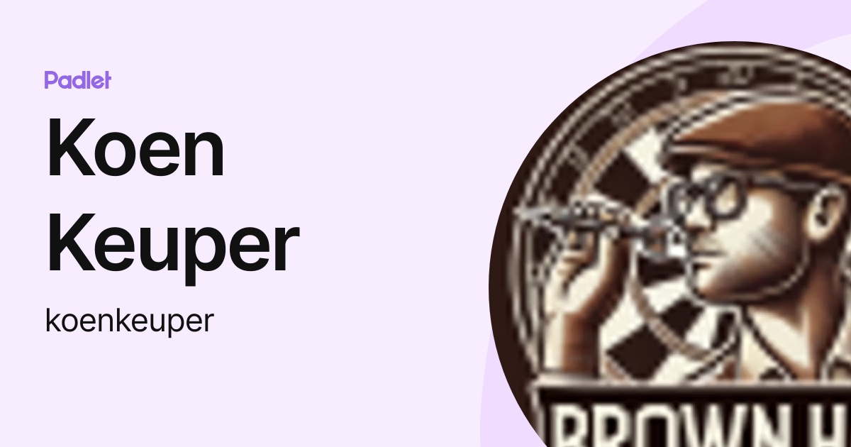 Koen Keuper (koenkeuper) profile | Padlet