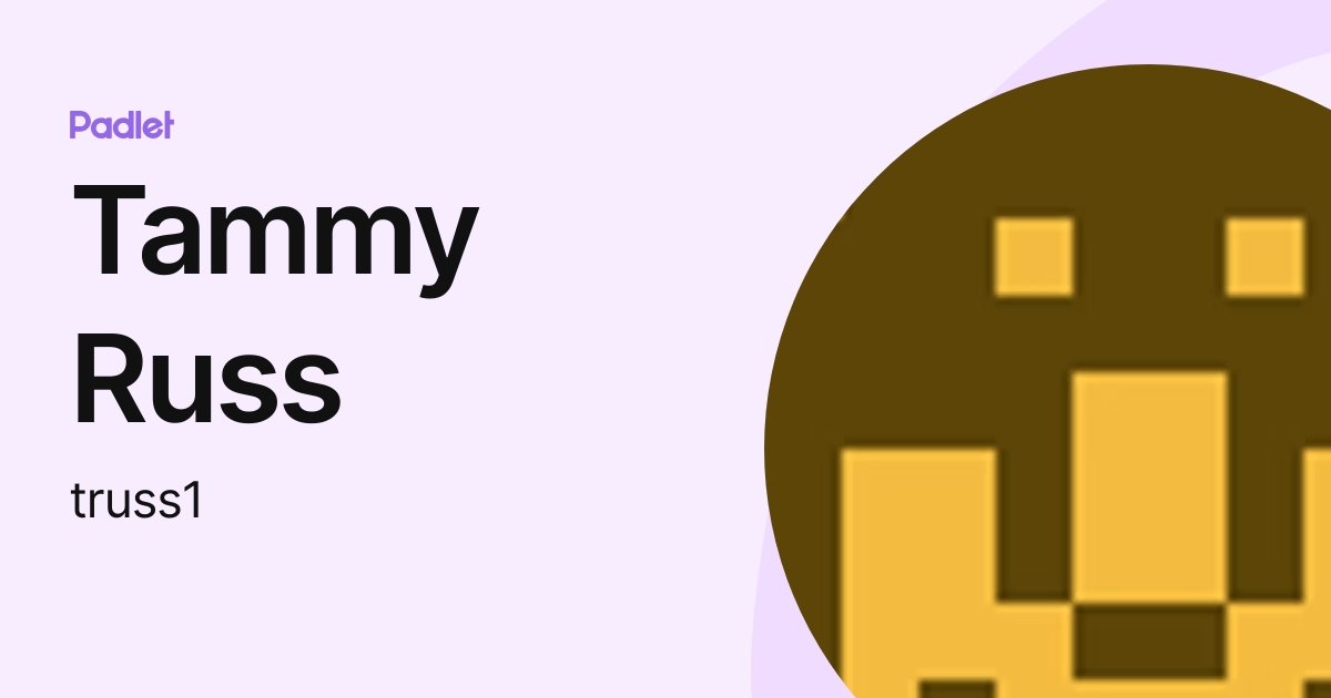 Tammy Russ (truss1) profile | Padlet
