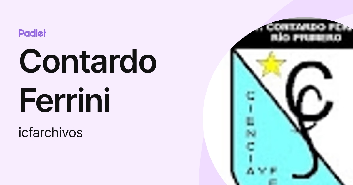Contardo Ferrini (icfarchivos) profile | Padlet