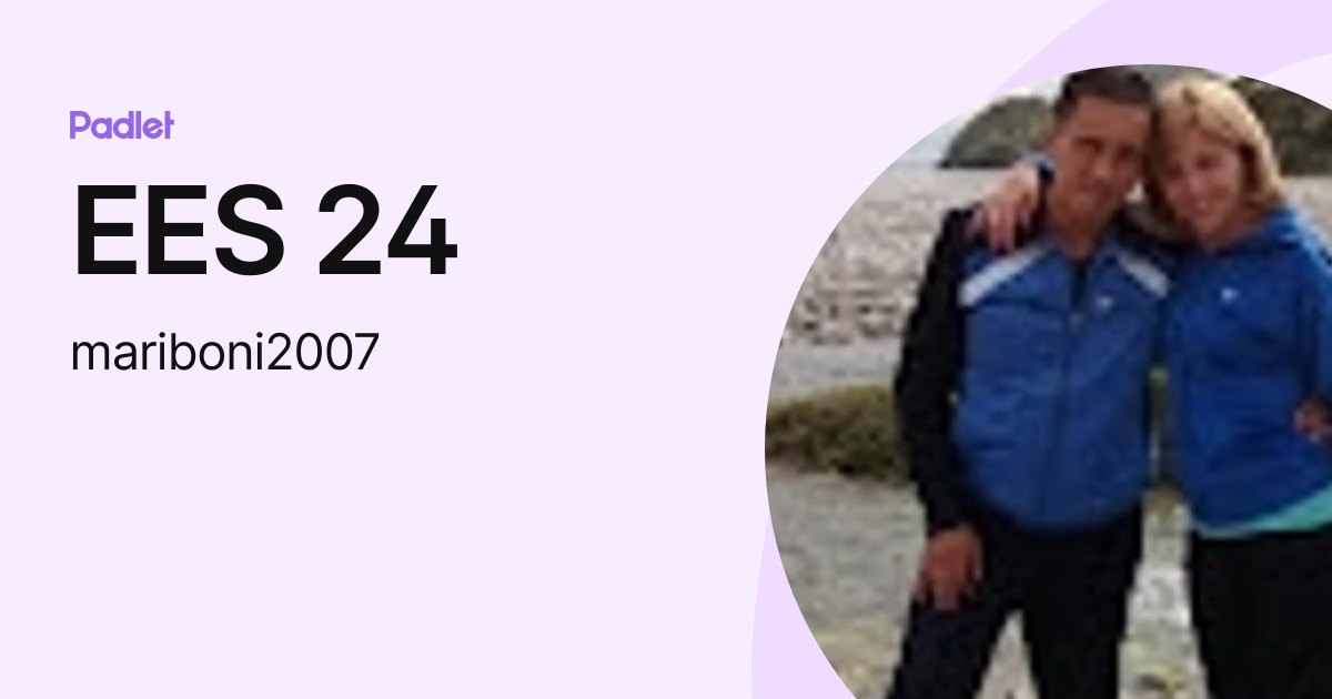 EES 24 (mariboni2007) profile | Padlet