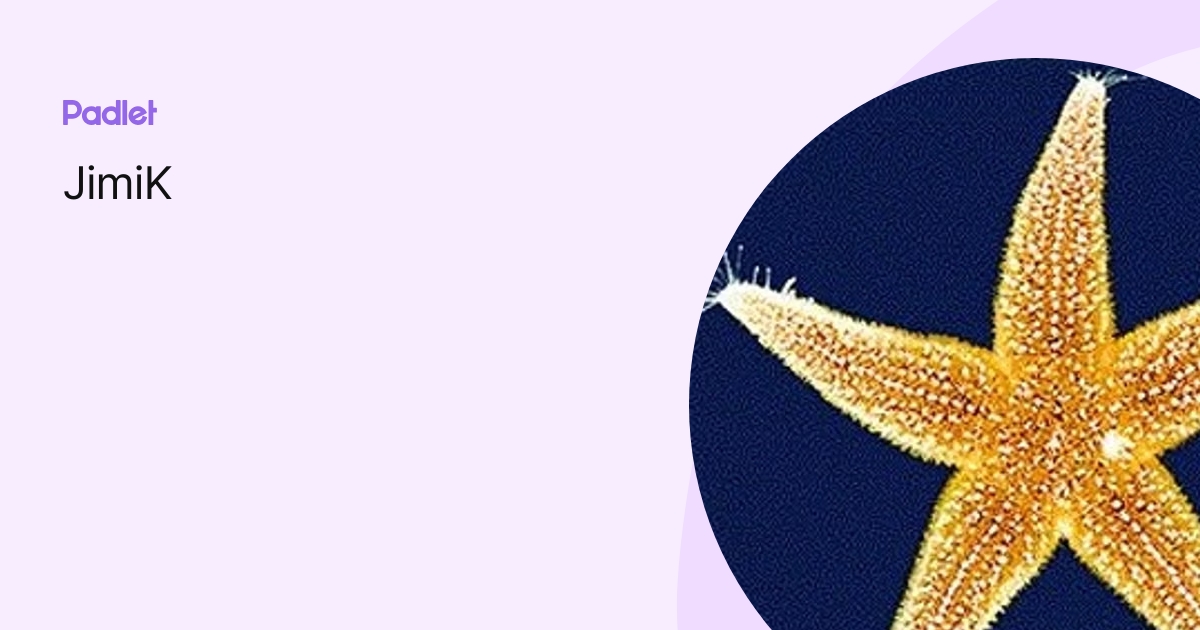 JimiK profile | Padlet