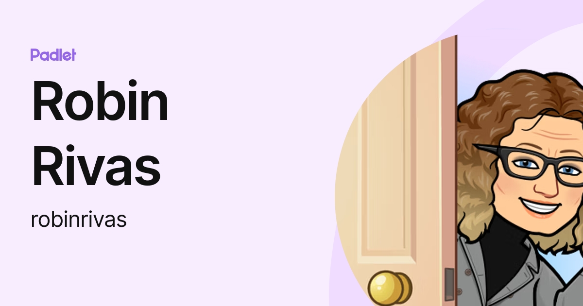 Robin Rivas (robinrivas) profile | Padlet