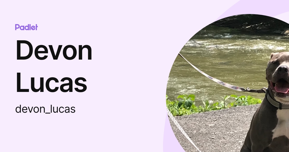 Devon Lucas (devon_lucas) profile | Padlet