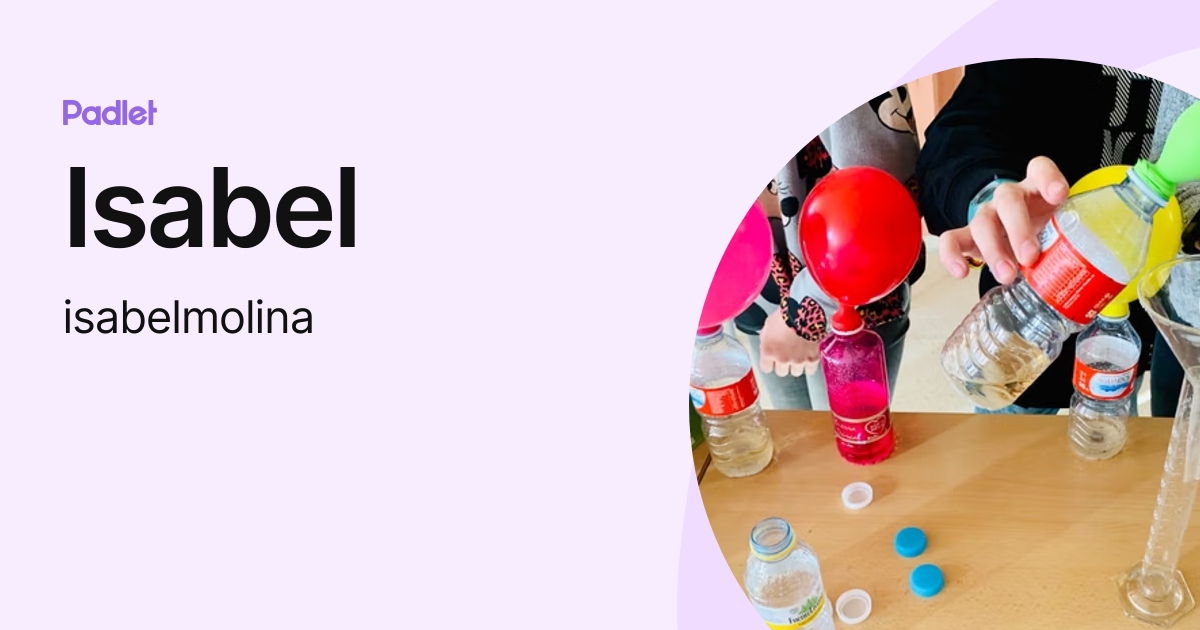 Isabel (isabelmolina) profile | Padlet