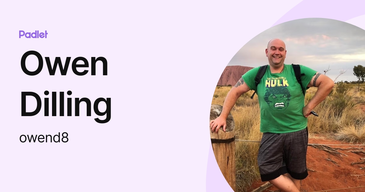 Owen Dilling (owend8) profile | Padlet