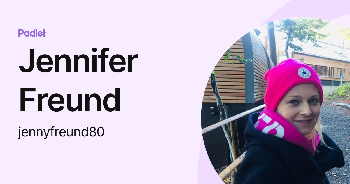 Jennifer Freund (jennyfreund80) profile | Padlet