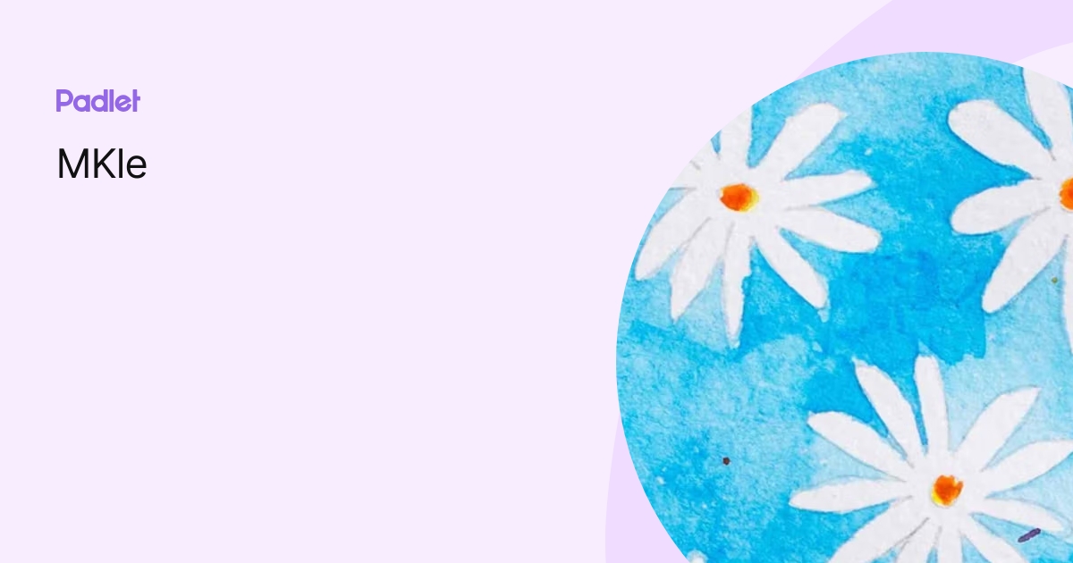 MKle profile | Padlet