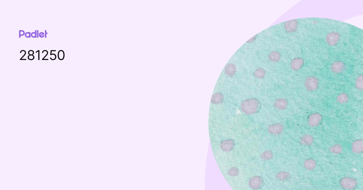 281250 Profile Padlet