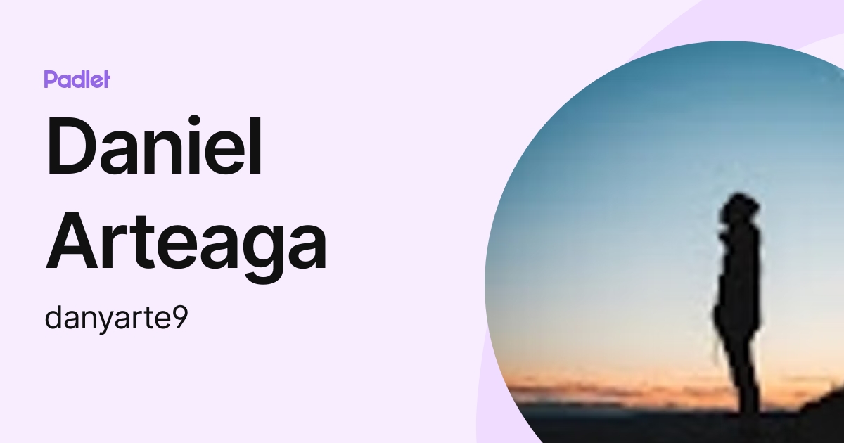 Daniel Arteaga (danyarte9) profile | Padlet