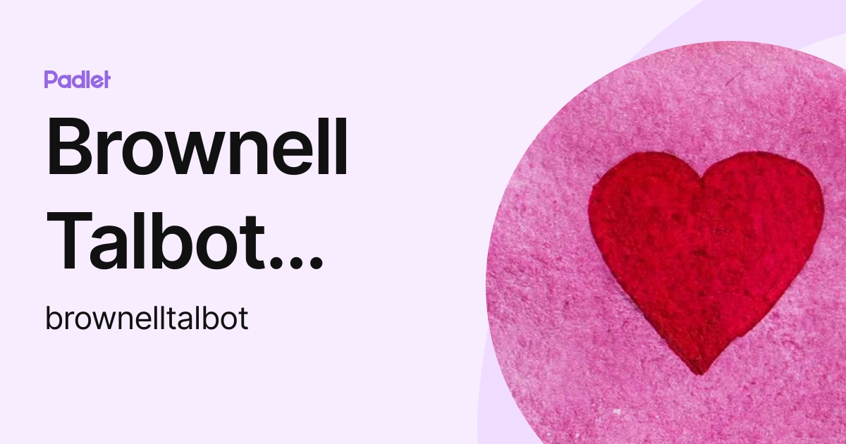 Brownell Talbot College Preparatory School (brownelltalbot) profile | Padlet