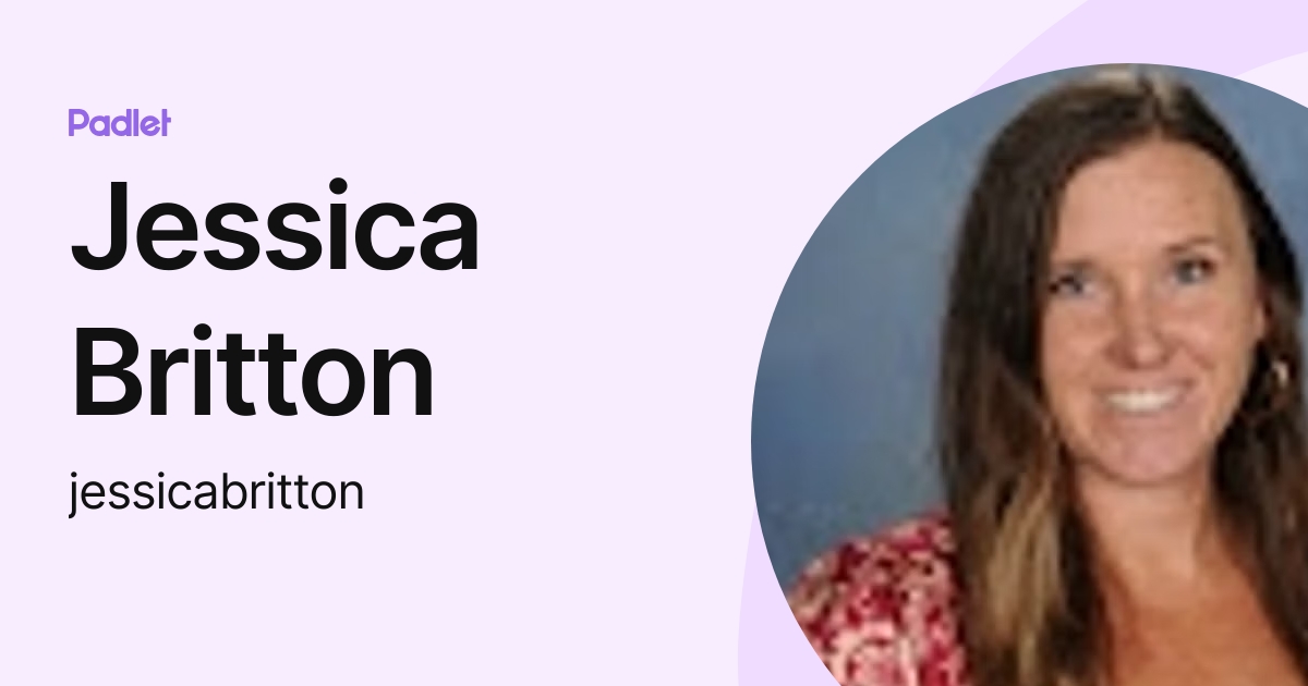 Jessica Britton (jessicabritton) profile | Padlet