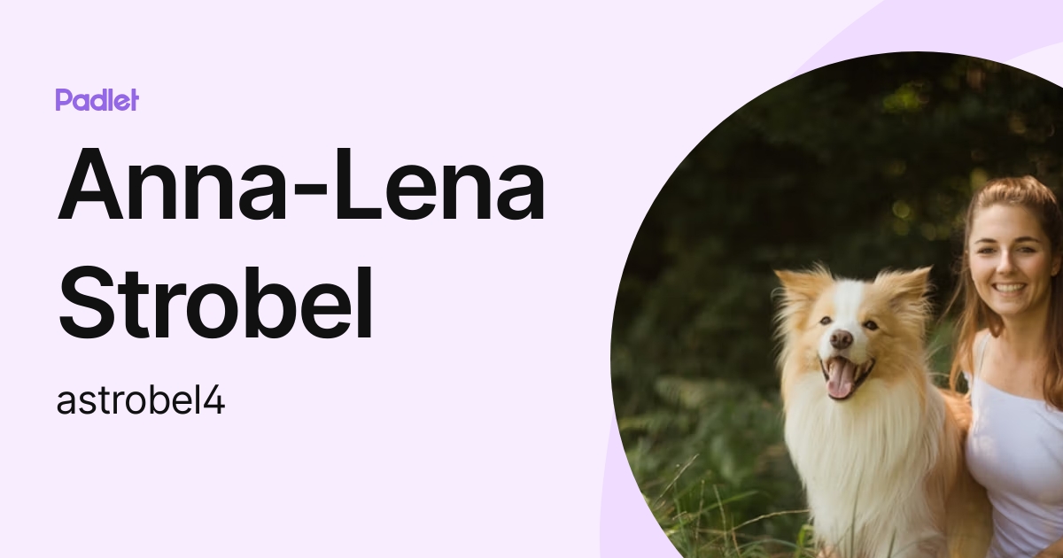Anna-Lena Strobel (astrobel4) profile | Padlet