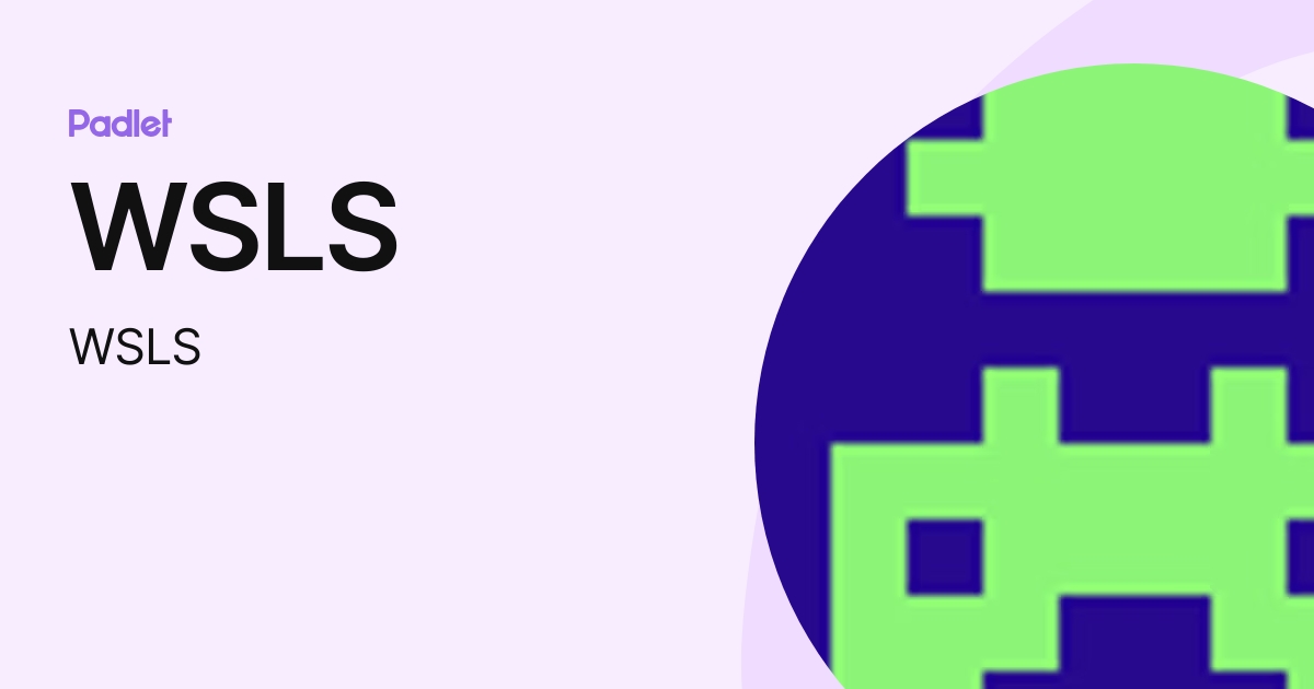 WSLS (WSLS) profile | Padlet