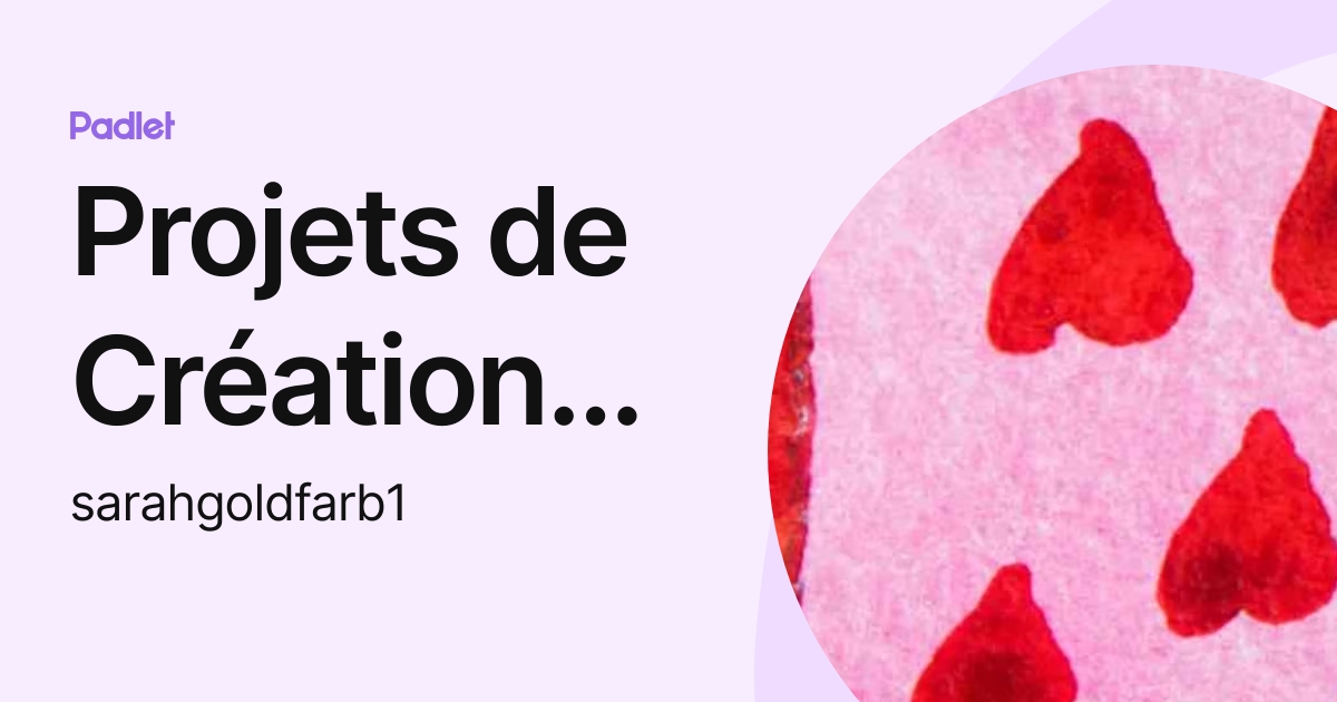 Projets de Création Musicale - Creative Music Projects (sarahgoldfarb1 ...