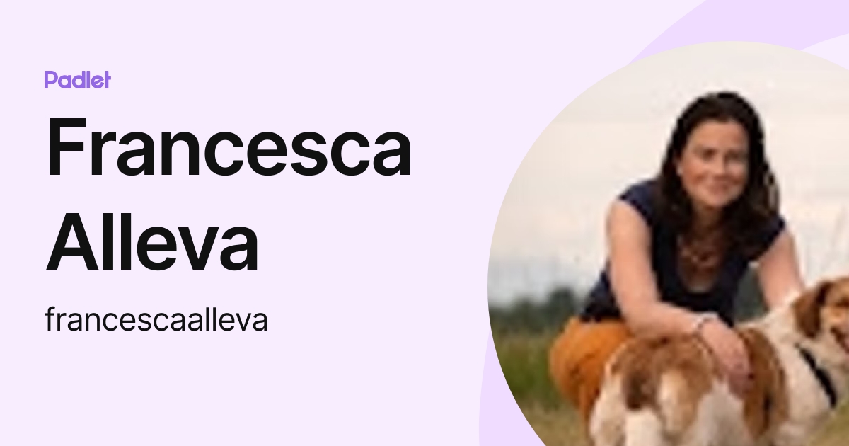 Francesca Alleva (francescaalleva) profile | Padlet