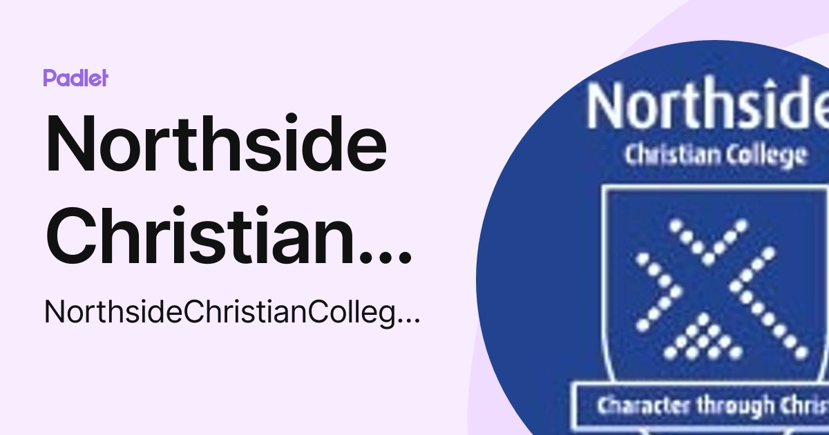 Northside Christian College (NorthsideChristianCollegeBrisbane) profile ...