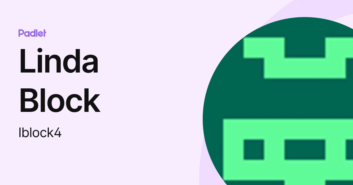 Linda Block (lblock4) profile | Padlet