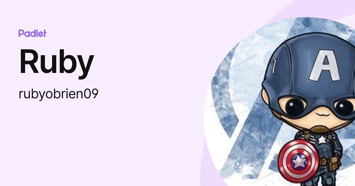 Ruby (rubyobrien09) profile | Padlet