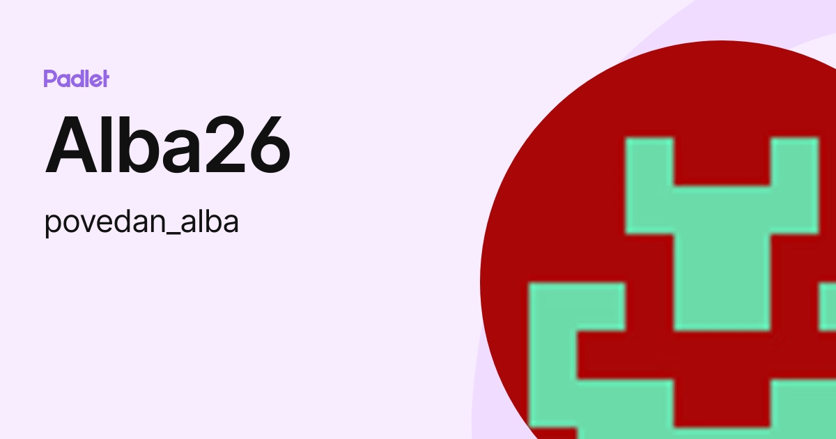 Alba26 (povedan_alba) profile | Padlet