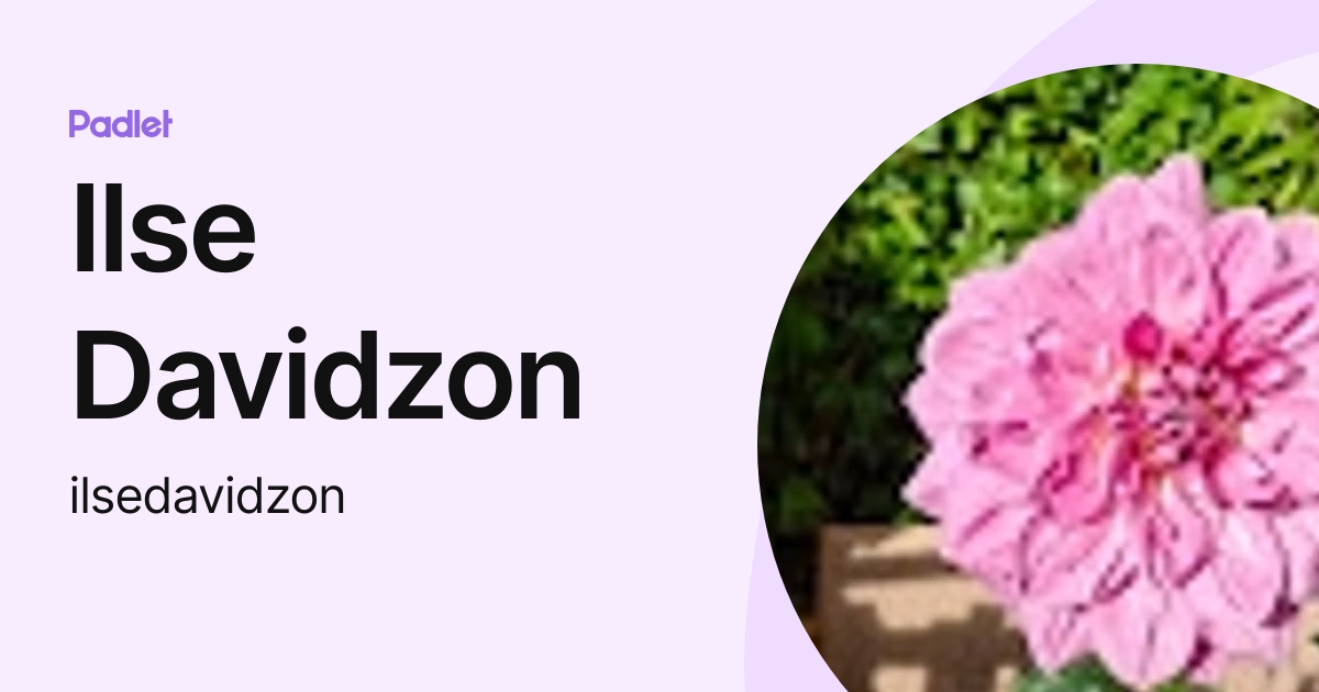Ilse Davidzon (ilsedavidzon) profile | Padlet