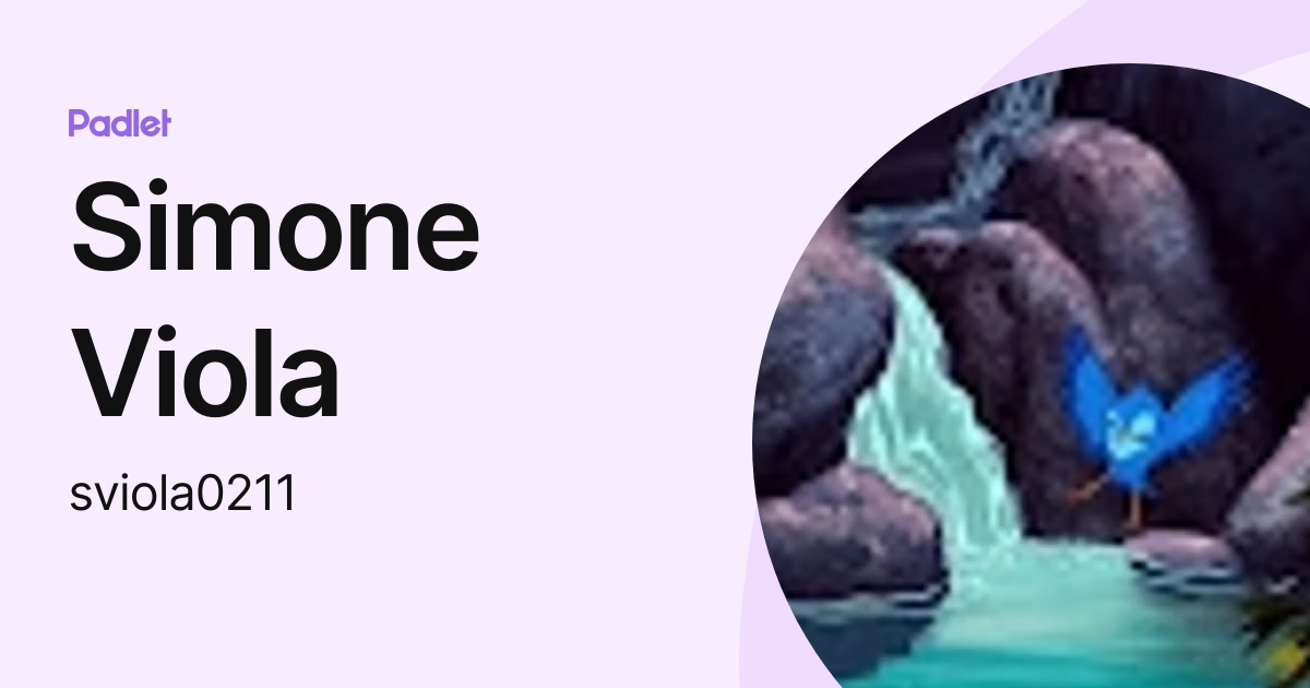 Simone Viola (sviola0211) profile | Padlet