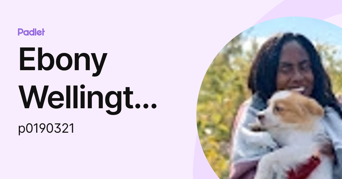 Ebony Wellington - Ross Drive PS (1419) (p0190321) profile | Padlet