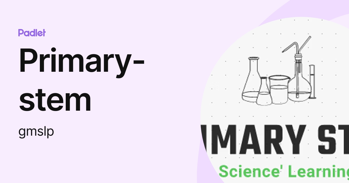 Primary-stem (gmslp) profile | Padlet