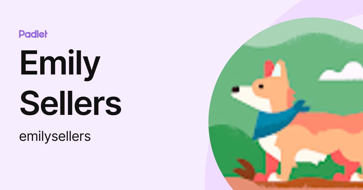 Emily Sellers Emilysellers Profile Padlet