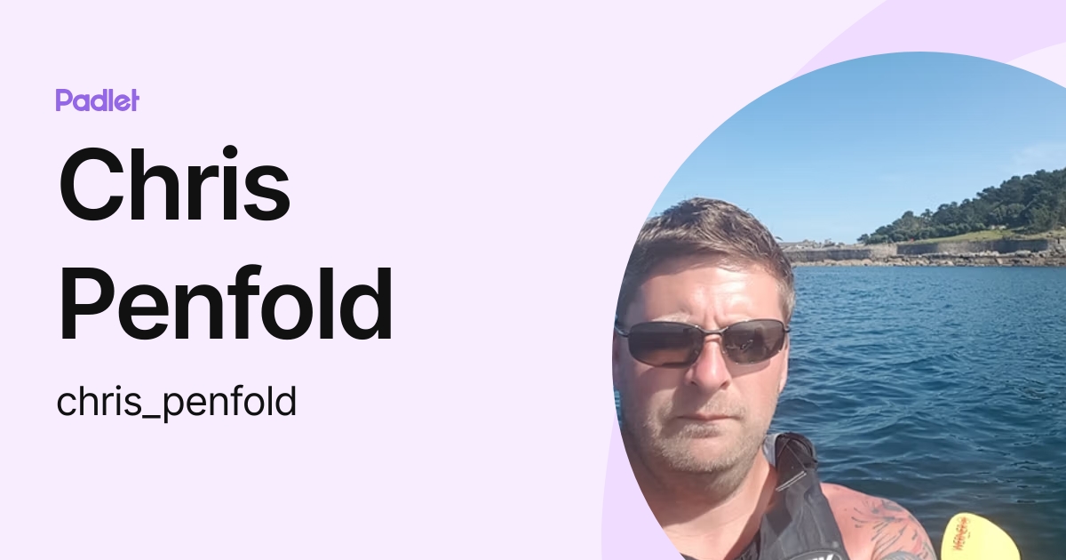 Chris Penfold (chris_penfold) profile | Padlet