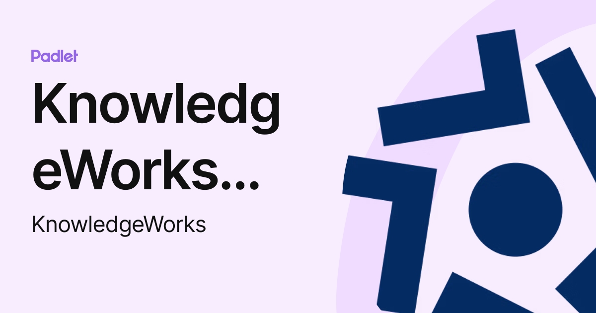 KnowledgeWorks Lead for Learners Community (KnowledgeWorks) profile ...