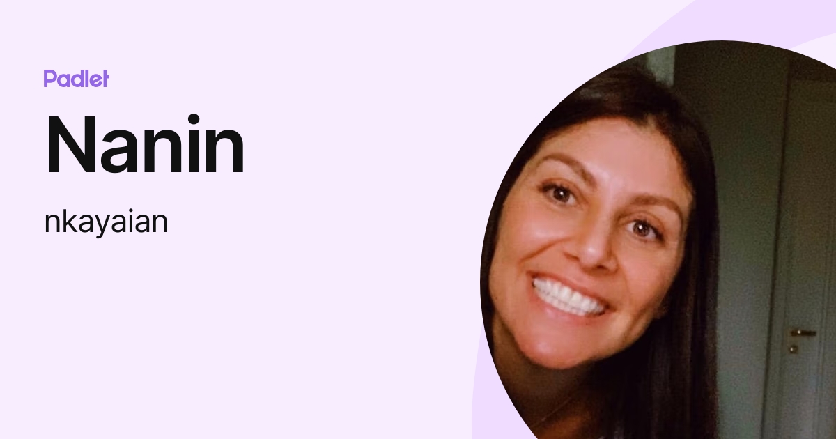 Nanin (nkayaian) profile | Padlet