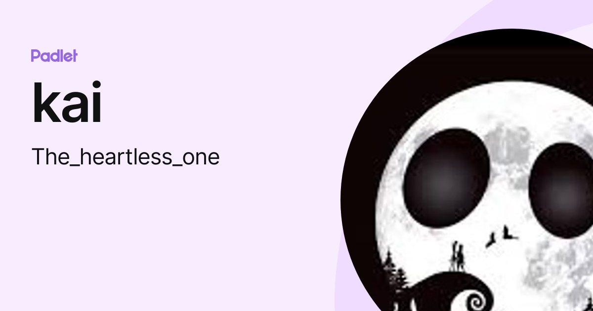 kai (The_heartless_one) profile | Padlet