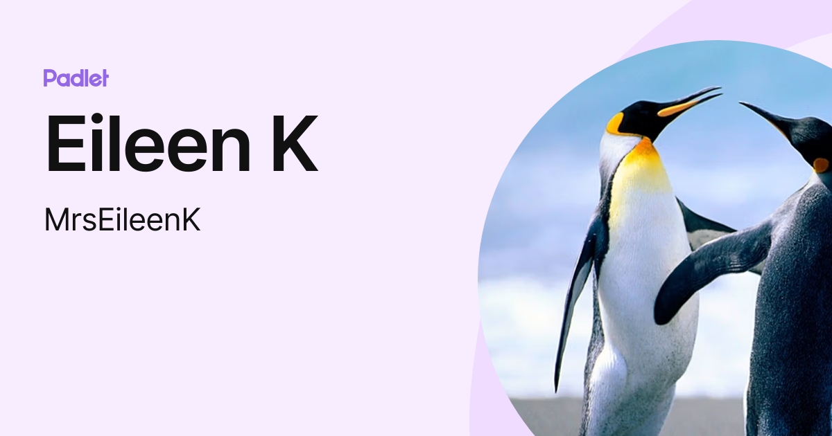 Eileen K Eileen Kwan Profile Padlet