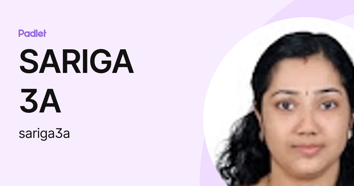 SARIGA 3A (sariga3a) profile | Padlet