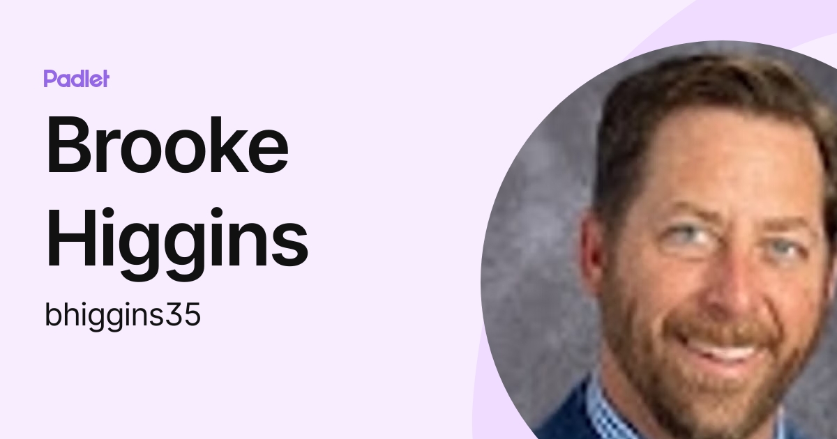 Brooke Higgins (bhiggins35) profile | Padlet