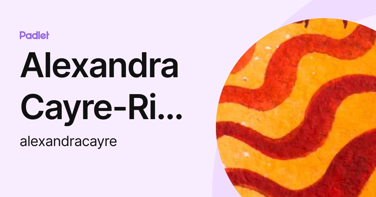 Alexandra Cayre-Ric Ecole Louis Pons Brive (alexandracayre) profile ...