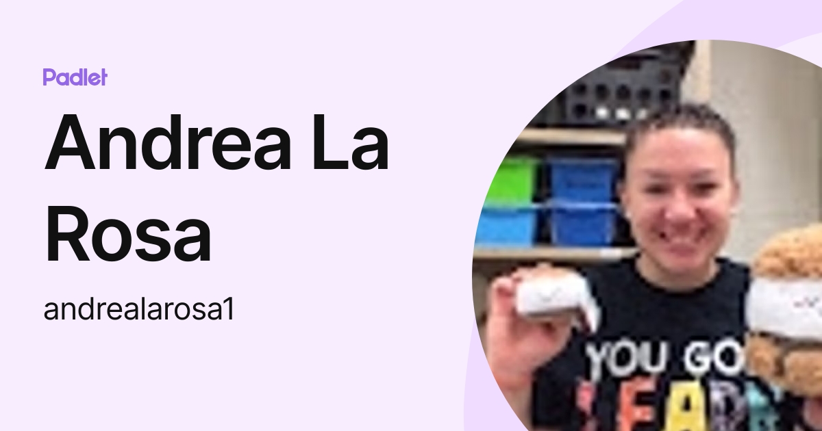 Andrea La Rosa (andrealarosa1) profile | Padlet