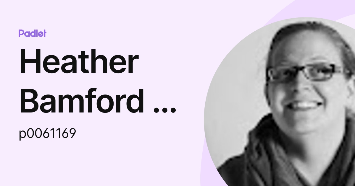 Heather Bamford - John Fraser SS (2652) (p0061169) profile | Padlet